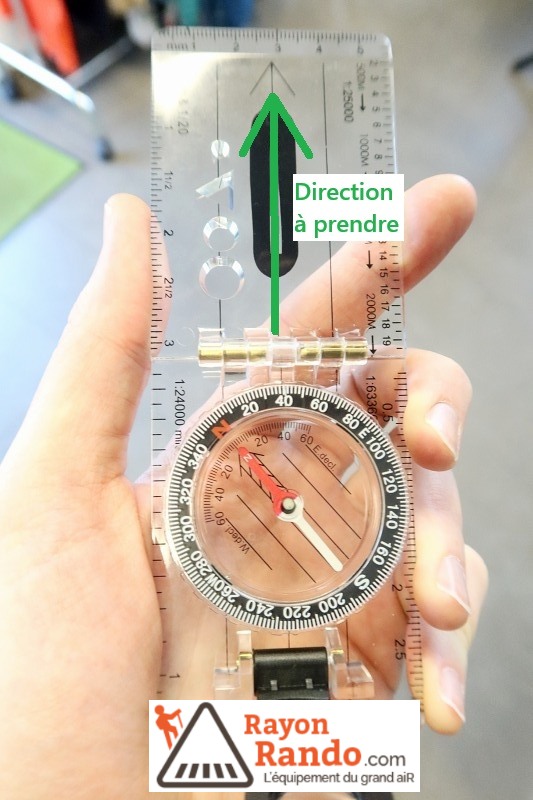 Comment utiliser une boussole en randonnée?